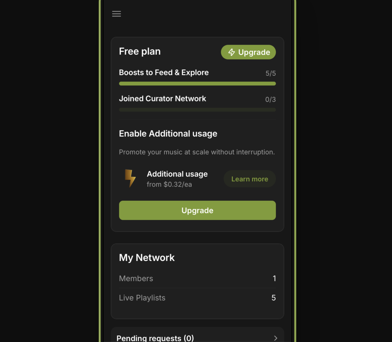 Dashboard Tab: Tracking Your Growth & Activity – PlaylistFeed Help Center